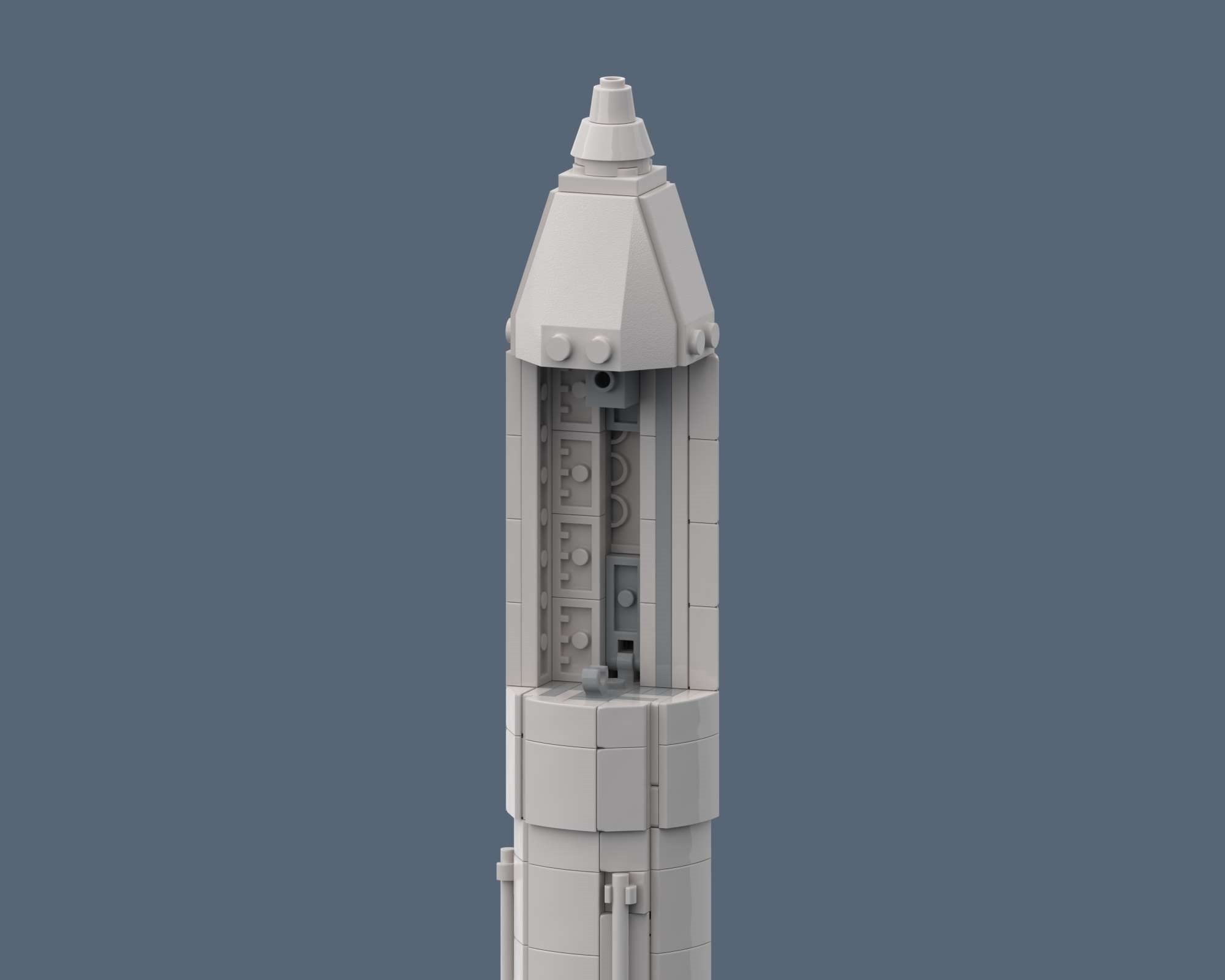 Proton M 1:110 - FlosRocketBricks
