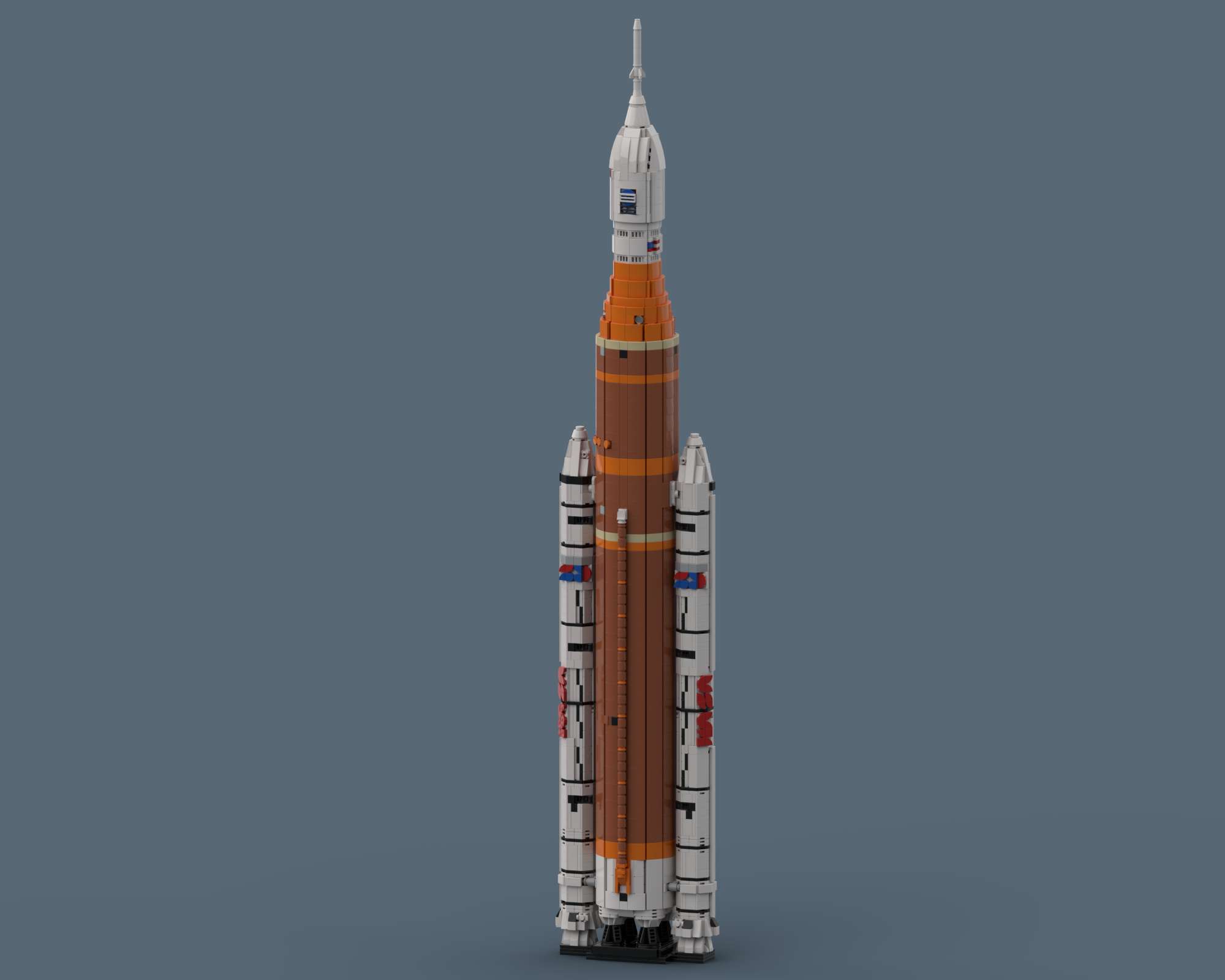 Space Launch System Block 1 Artemis 2 1:110 - FlosRocketBricks