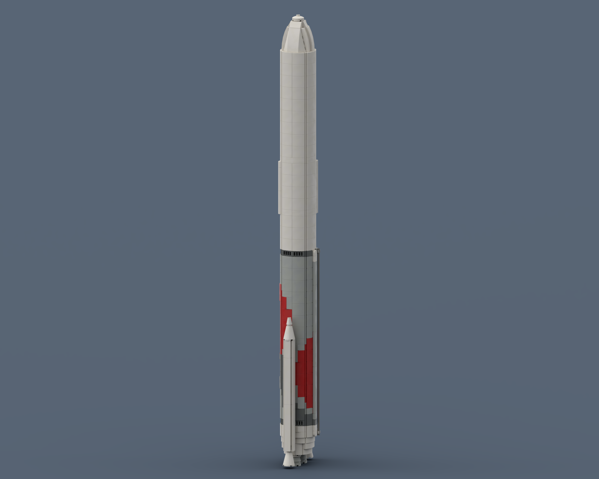 Vulcan Centaur 2L 1:110 - FlosRocketBricks